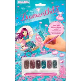 Diamantbild Meerjungfrau