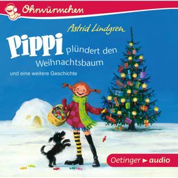 Pippi pl&uuml;ndert den Weihnachtsbaum und eine weitere Geschichte (CD)