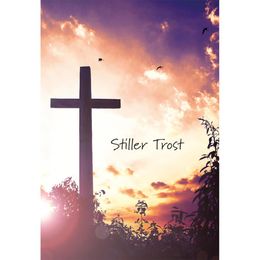 Trauerkarte - Stiller Trost (6 St&uuml;ck)