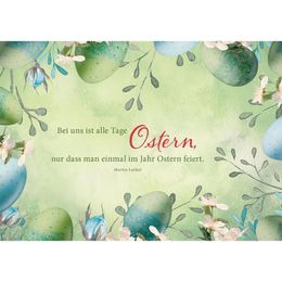 Postkarte - Bei uns ist alle Tage Ostern... (10 St&uuml;ck)