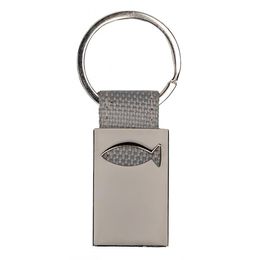 Fisch-Schl&uuml;sselanh&auml;nger - Sei beh&uuml;tet auf deinem Weg (1 St&uuml;ck)