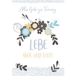 Gl&uuml;ckwunschkarte - Alles Gute zur Firmung (6 St&uuml;ck)