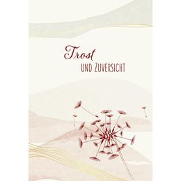 Trauerkarte - Trost und Zuversicht (6 St&uuml;ck)