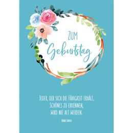 Postkarte - Zum Geburtstag (10 St&uuml;ck)