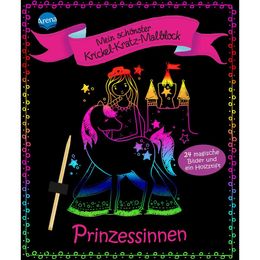 Mein sch&ouml;nster Krickel-Kratz-Malblock. Prinzessinnen