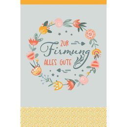 Geldgeschenkkarte - Zur Firmung alles Gute (6 St&uuml;ck)