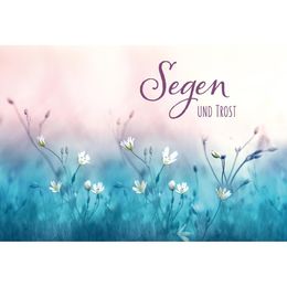 Trauerkarte - Segen und Trost (6 St&uuml;ck)