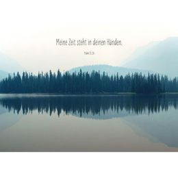 Trauerkarte - Meine Zeit... (6 St&uuml;ck)