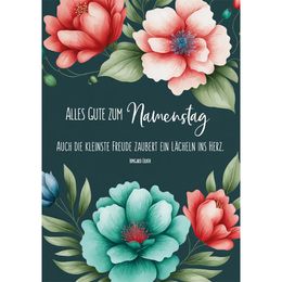 Postkarte - Alles Gute zum Namenstag (10 St&uuml;ck)