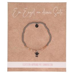 Echtstein-Armband - Ein Engel an deiner Seite (1 St&uuml;ck)