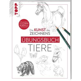 Die Kunst des Zeichnens - Tiere &Uuml;bungsbuch