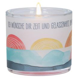 Glaswindlicht zum Geburtstag - Ich w&uuml;nsche dir...