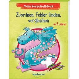 Mein Vorschulblock - Zuordnen, Fehler finden, vergleichen