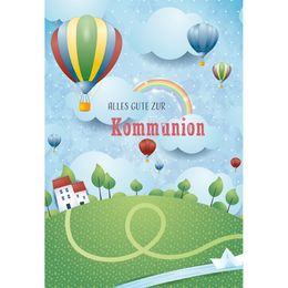 Gl&uuml;ckwunschkarte - Alles Gute zur Kommunion (6 St&uuml;ck)