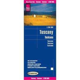 Reise Know-How Landkarte Toskana (1:200.000)