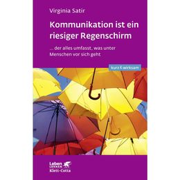 Kommunikation ist ein riesiger Regenschirm