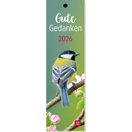 Lesezeichenkalender 2026: Gute Gedanken