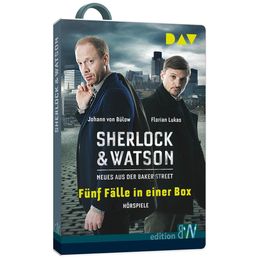 Die Sherlock & Watson-Box. H&ouml;rspiel auf USB-Stick