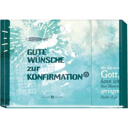 Gute W&uuml;nsche zur Konfirmation (1 St&uuml;ck)