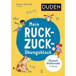 Mein Ruckzuck-&Uuml;bungsblock Deutsch/Mathe 2. Klasse