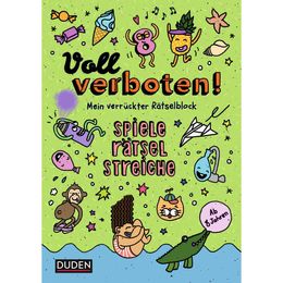 Voll verboten! Mein verr&uuml;ckter R&auml;tselblock 3 - Ab 8 Jahren