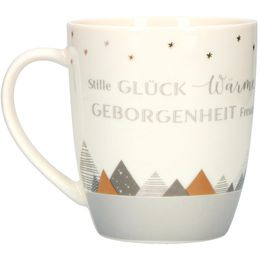 Porzellan-Tasse Winterzeit (1 St&uuml;ck)