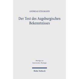 Der Text des Augsburgischen Bekenntnisses