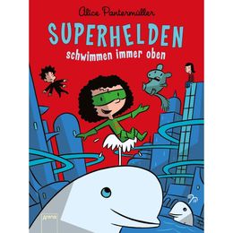 Superhelden schwimmen immer oben