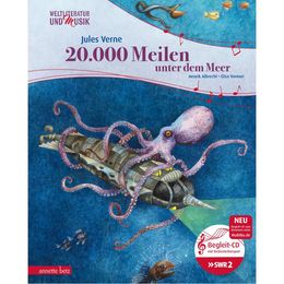 20.000 Meilen unter dem Meer (Weltliteratur und Musik mit CD)