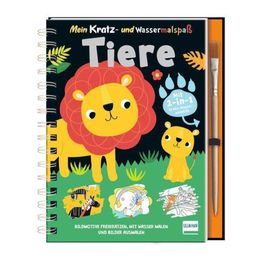Mein Kratz- und Wassermalspa&szlig; - Tiere