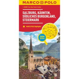 MARCO POLO Karte &Ouml;sterreich Blatt 2 1:200 000