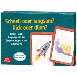 Schnell oder langsam? Dick oder d&uuml;nn?