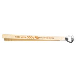 Grillzange &raquo;Alles unter 500 g ist Aufschnitt&laquo;