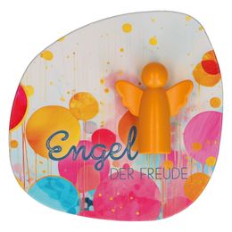 Engelfigur aus Metall - Engel der Freude