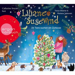 Liliane Susewind - 24 Tiere suchen ein Zuhause. Das Adventskalender-H&ouml;rbuch