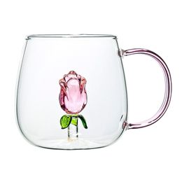 Glastasse &raquo;Rose&laquo;