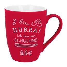 Tasse &raquo;Hurra! Ich bin Schulkind&laquo;