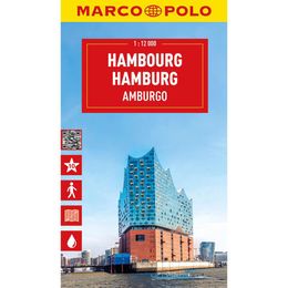 MARCO POLO Cityplan Hamburg 1:12.000