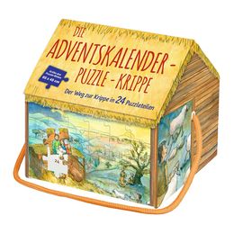 Adventskalender &raquo;Puzzle-Krippe&laquo;