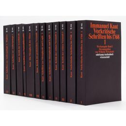 Werkausgabe. Herausgegeben von Wilhelm Weischedel. 12 B&auml;nde