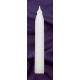 Wei&szlig;e Kerzen (10 St&uuml;ck)