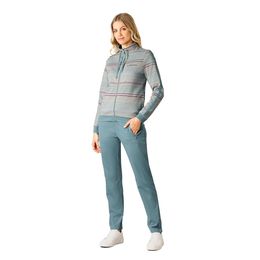 Damen-Hausanzug &raquo;Dunkelopal&laquo;