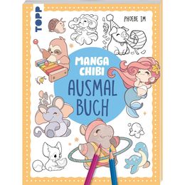 Manga Chibi Ausmalbuch