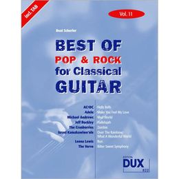 Best Of Pop & Rock for Classical Guitar 11. Besetzung: Gitarre
