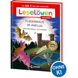 Lesel&ouml;wen 1. Klasse - Fledermaus im Anflug (Gro&szlig;buchstabenausgabe)