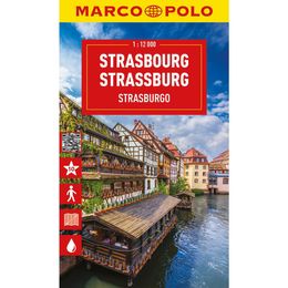 MARCO POLO Cityplan Stra&szlig;burg 1:12.000