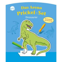 Das Arena Prickel-Set. Dinosaurier