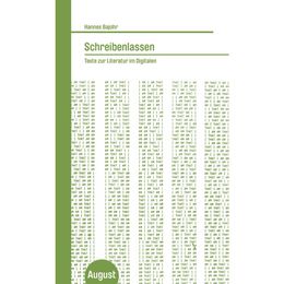 Schreibenlassen