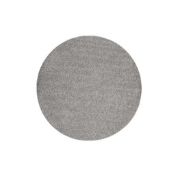 Teppich Esprit "Whisper Shag", hellgrau, H:30mm &Oslash;:200cm, Polypropylen, Teppiche, Teppich, Shaggy, flauschig, modern, getuftet, hochflor, Wohnzimmer, stylisch