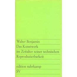 Das Kunstwerk im Zeitalter seiner technischen Reproduzierbarkeit